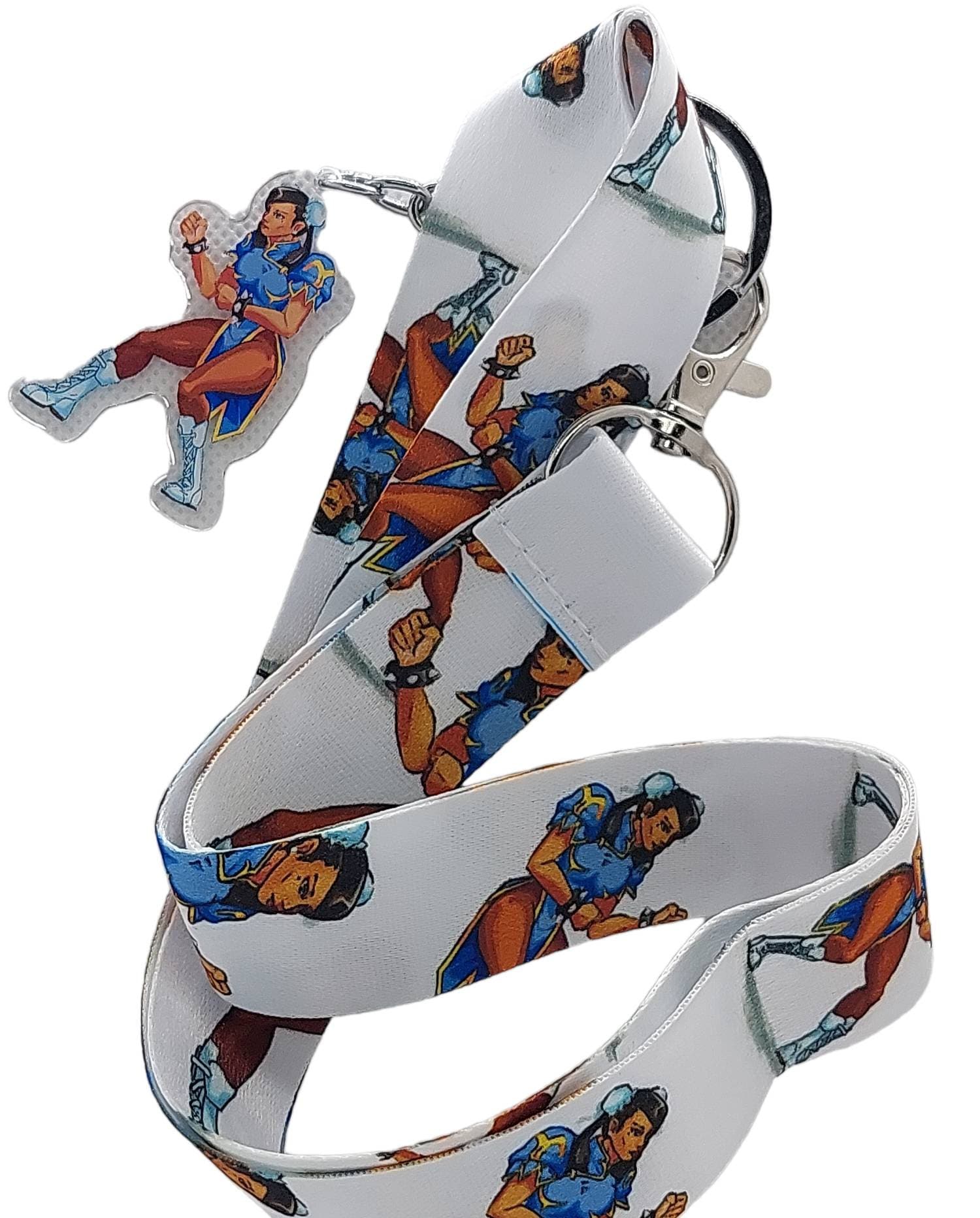 Chun-li Inspired Keychain - Etsy