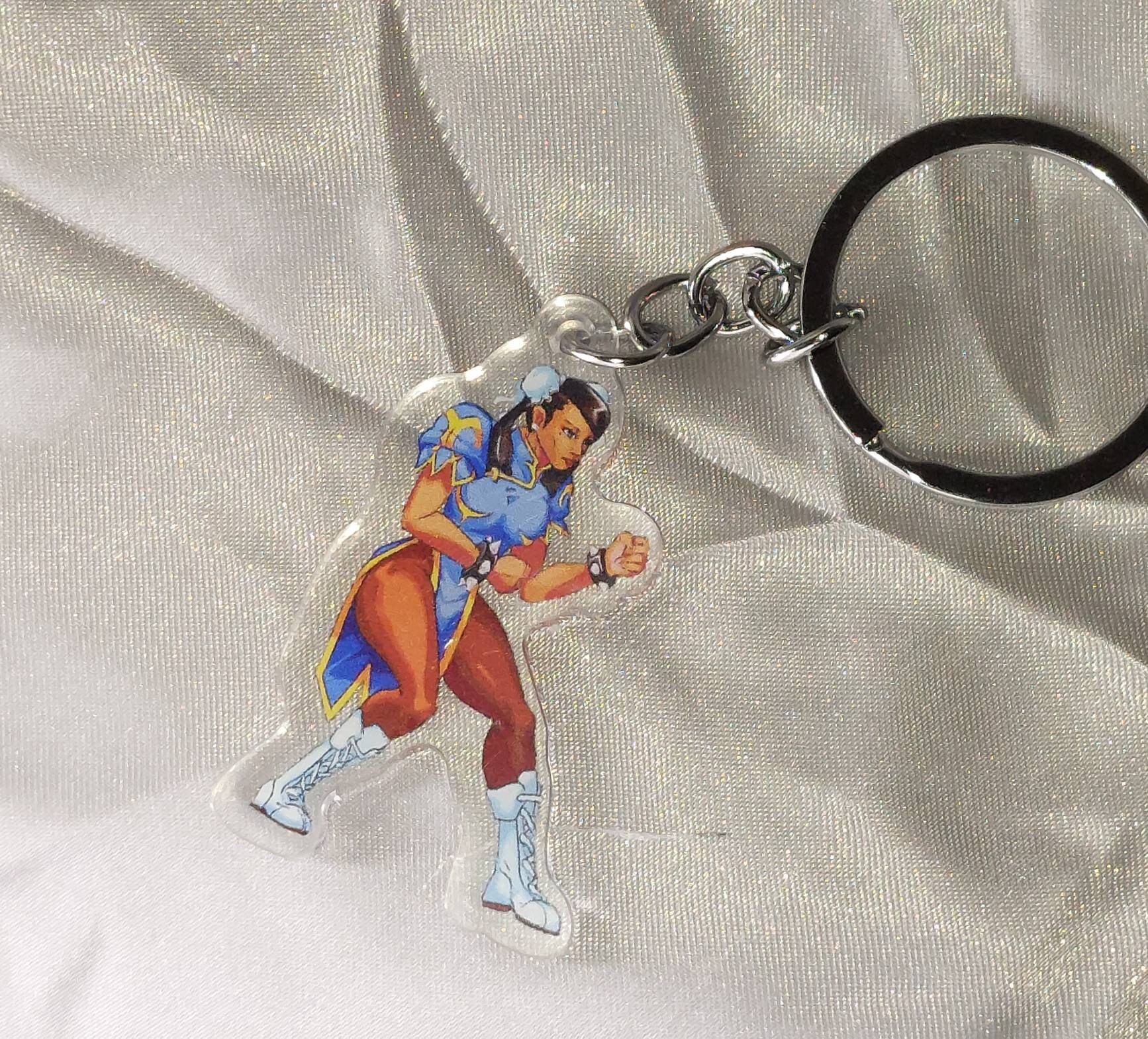 Chun-li Inspired Keychain - Etsy