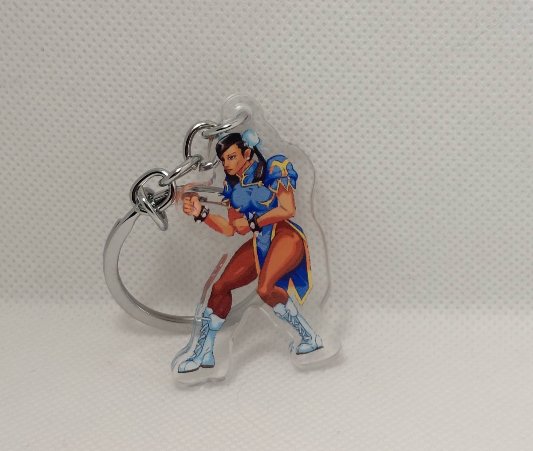 Chun-li Inspired Keychain - Etsy