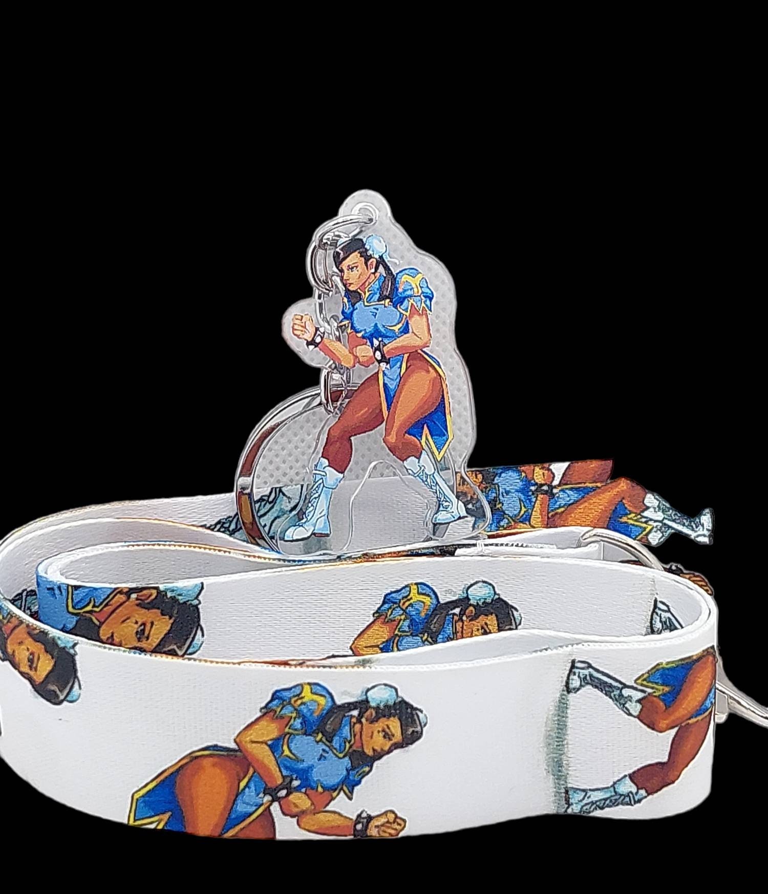 Chun-li Inspired Keychain - Etsy