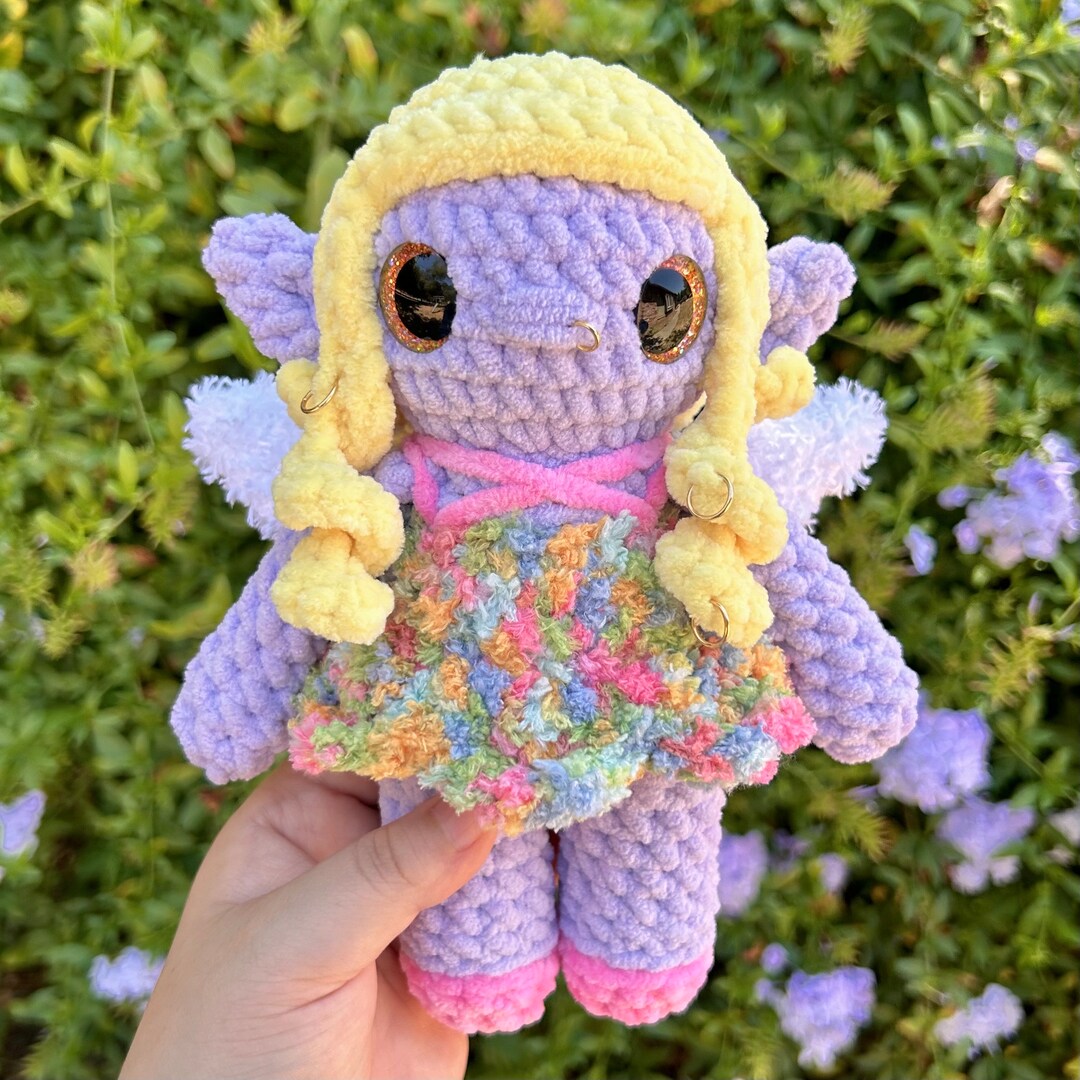 Blonde Flower Garden Pixie Plush - Etsy