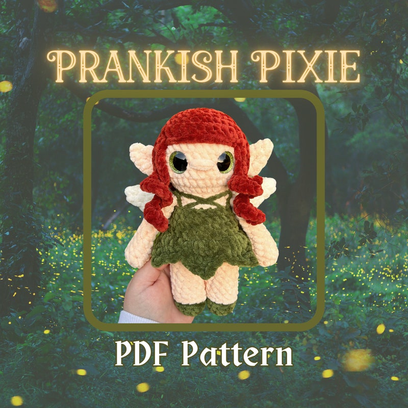 Pixie Doll Pattern - Etsy