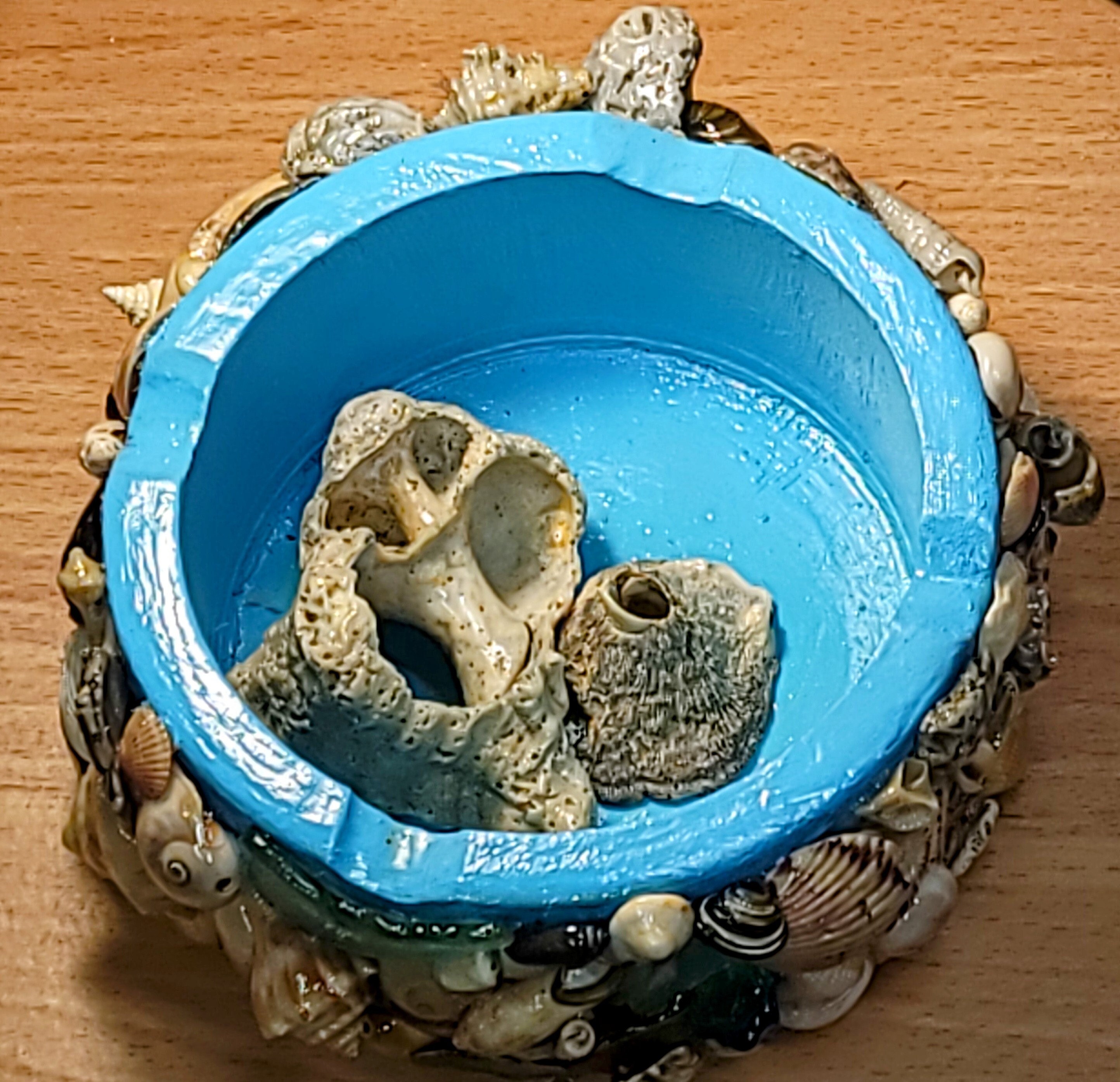FL Seashell Ashtray Under the Sea Beach Décor Seashell Centerpiece ...