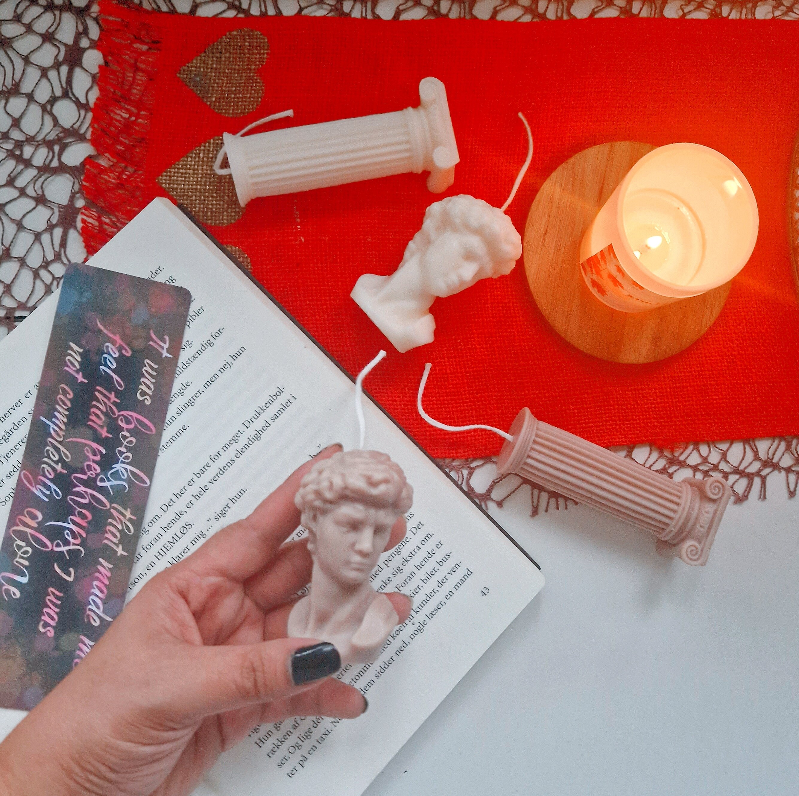 David and Column Aesthetic Soy Candle Gift Set - Etsy