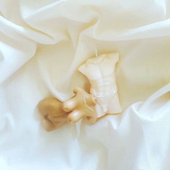 Male OR Female Body torso Candles Scented or UN-SCENTED | Etsy