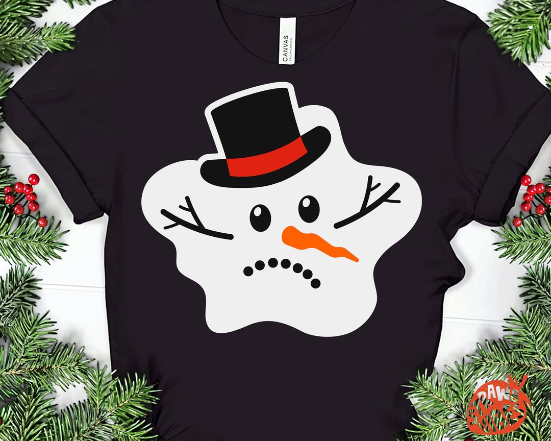 Melted Snowman Svg, Snowman Shirt Svg, Funny Snowman Svg, Funny ...