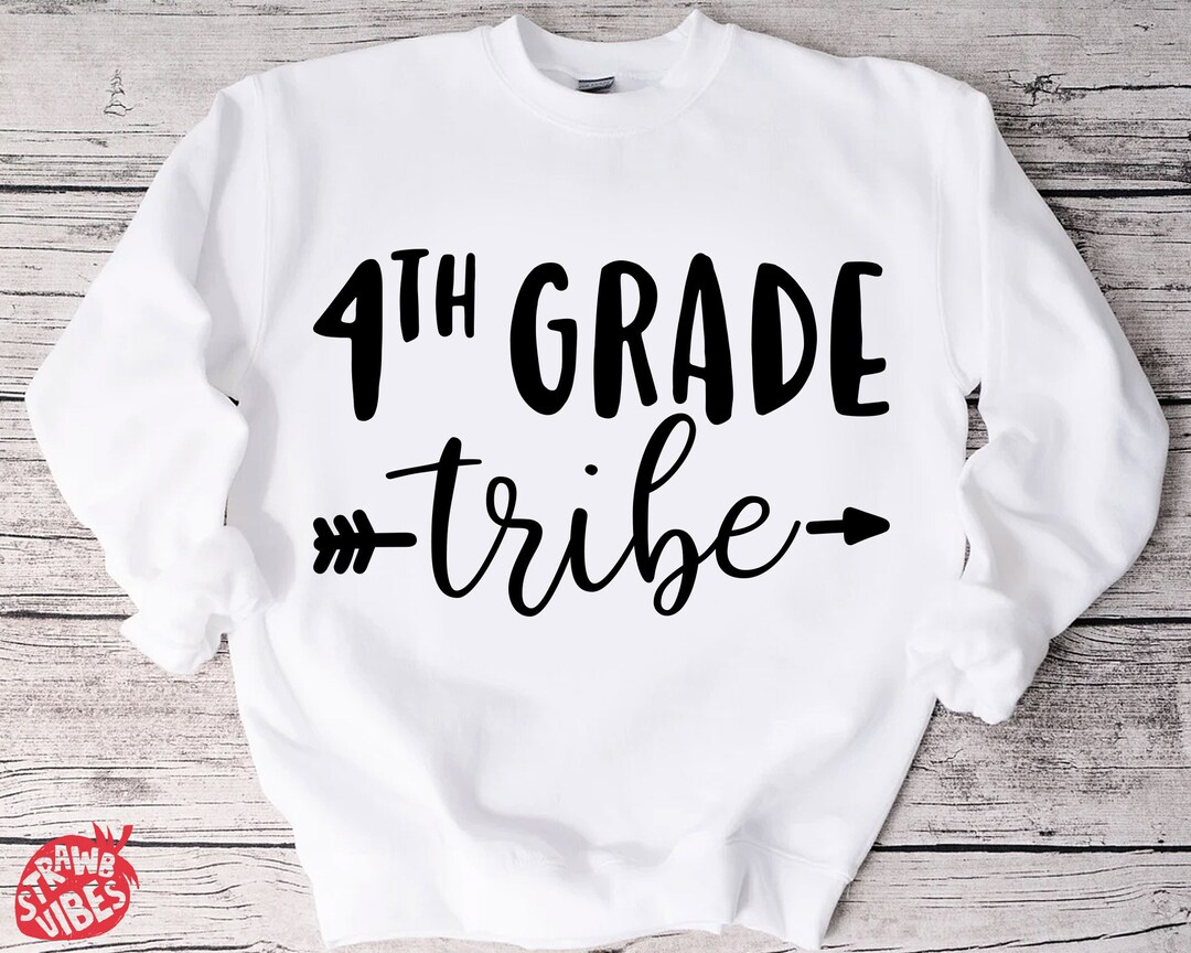 4th Grade Tribe Svg, Png, Fourth Grade Svg, 4th Grade Shirt Svg for ...