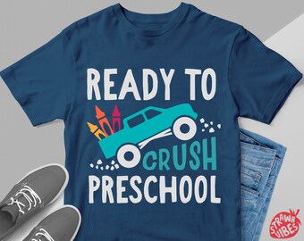 Preschool Boy Svg - Etsy