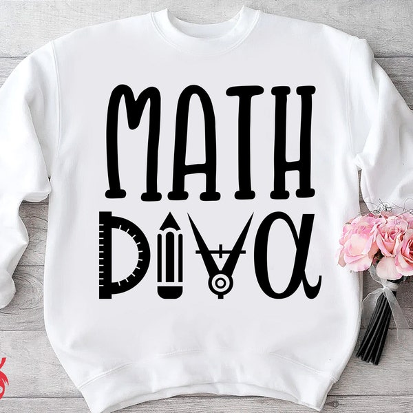 Mathematics Girl Svg - Etsy