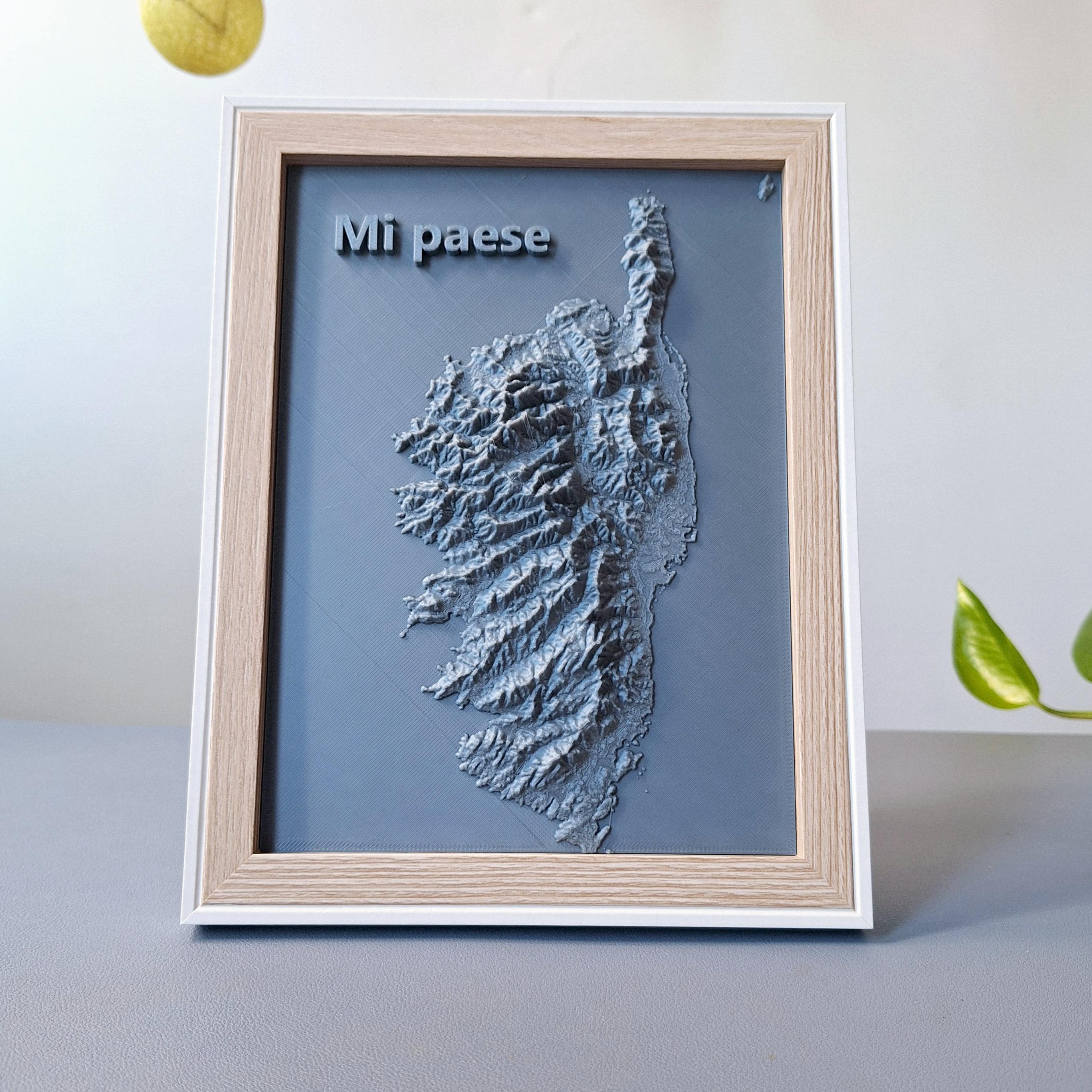 Custom 3D Map (with Trail and Texts) - Etsy