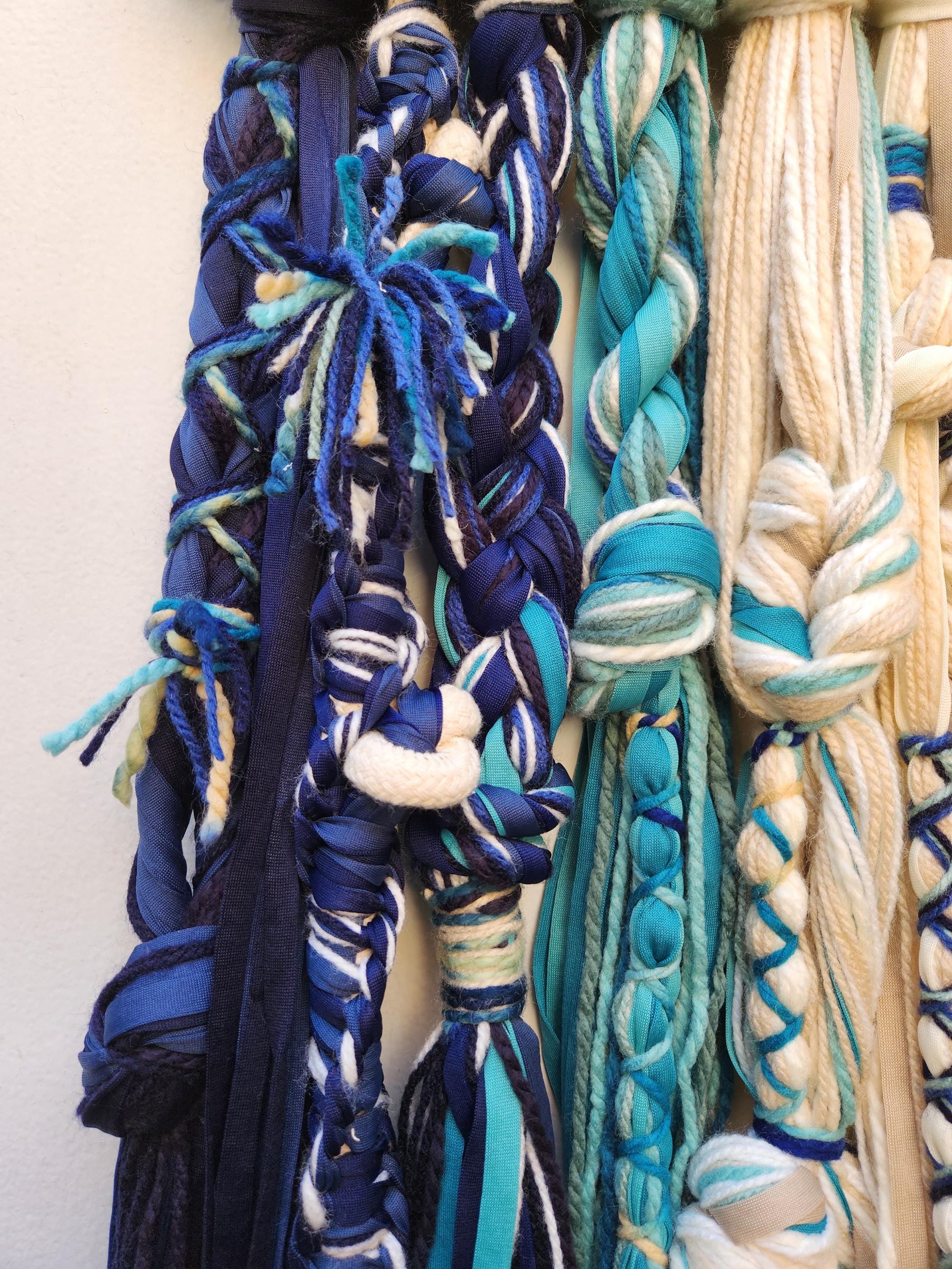 Peruvian Quipu, Bohemian Wall Hanging, Yarn Wall Hanging, Fiber Wall ...