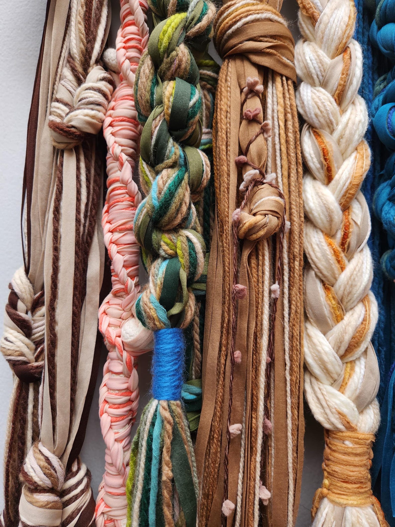 Peruvian Quipu, Bohemian Wall Hanging, Yarn Wall Hanging, Fiber Wall ...