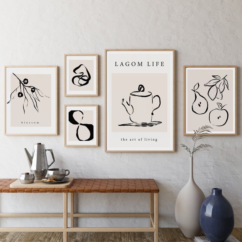 Modern Kitchen Art - Etsy