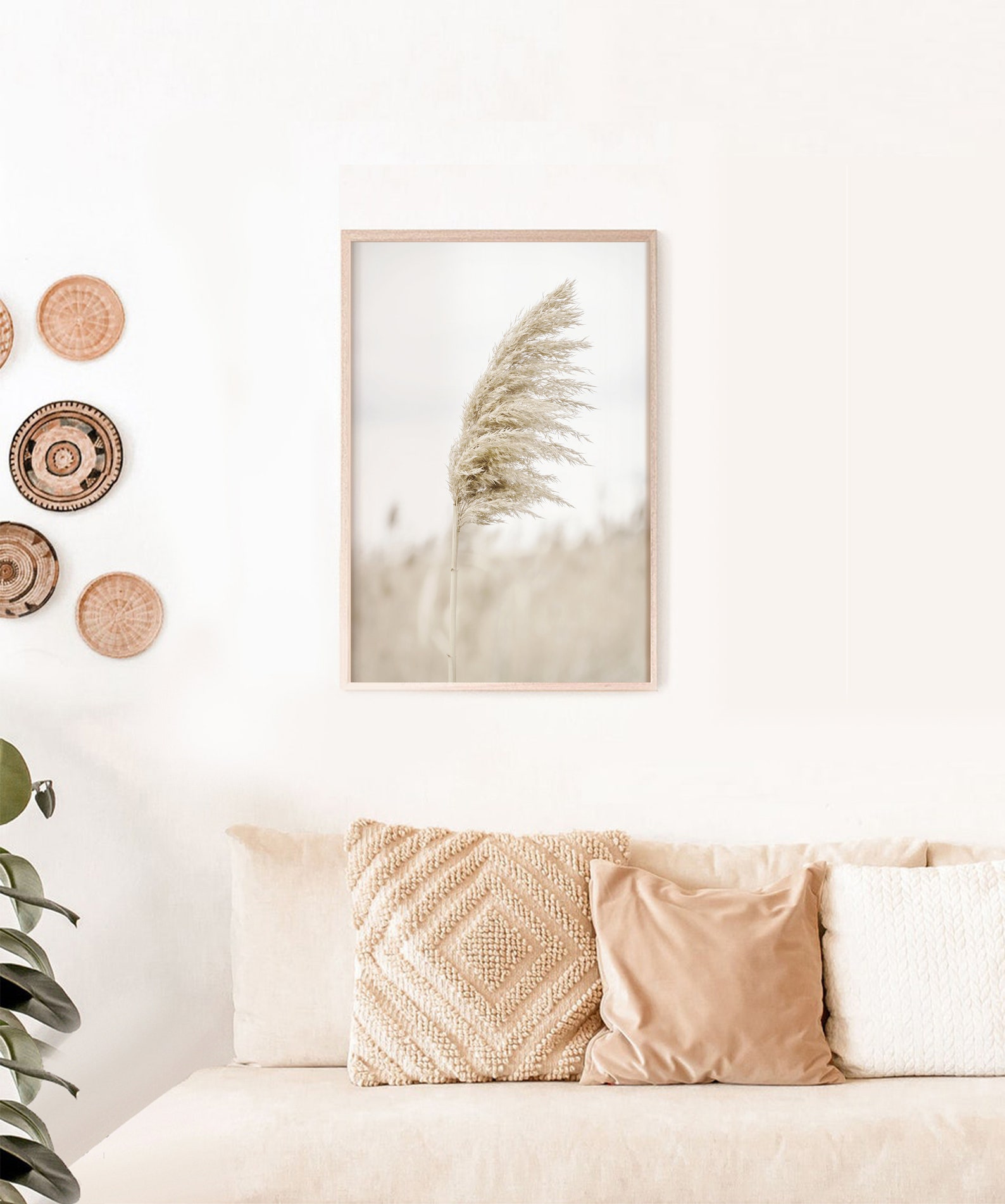 Boho Gallery Wall Art Set of 10 Prints Boho Abstract Prints - Etsy