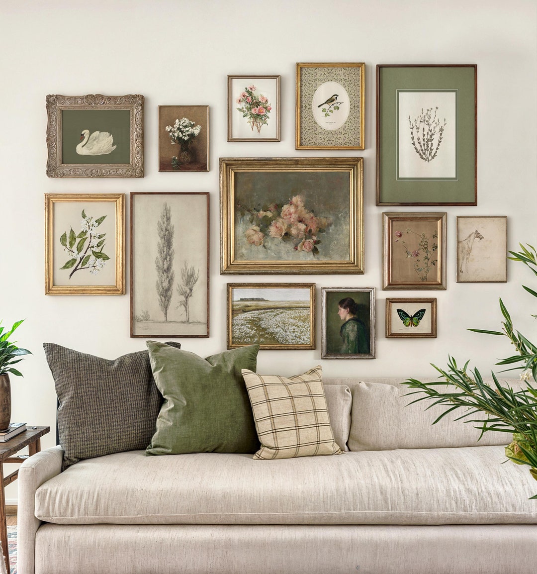 Eclectic Gallery Wall Art Set: Vintage European Prints (digital Download) - Etsy