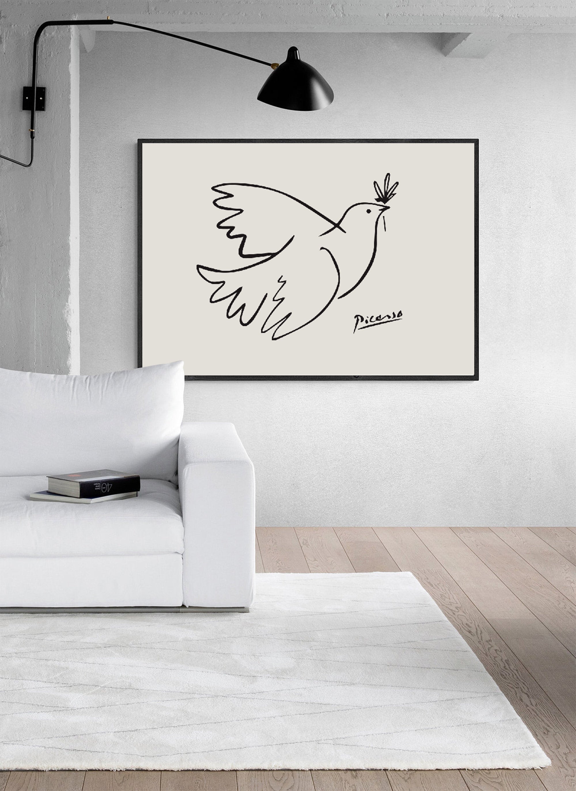 Picasso Dove Print, Picasso Bird Poster, Pablo Picasso Art Prints