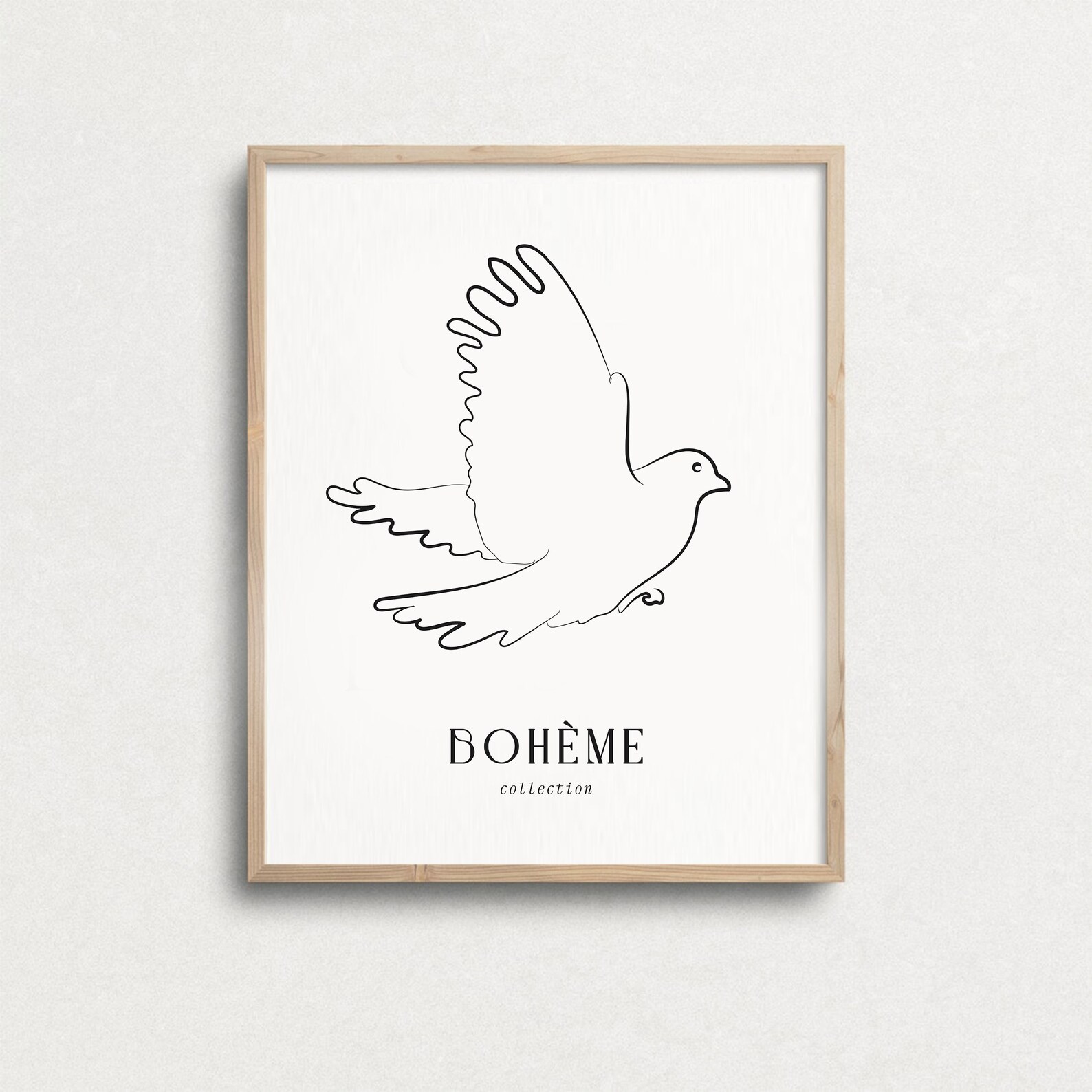 Boho Scandi Gallery Wall Set of 5 Bundle Print Set Gallery - Etsy