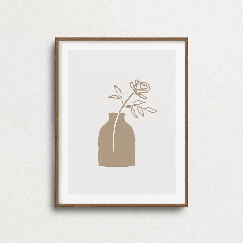 Boho Gallery Wall Print Set: Modern Neutral Art (digital Download) - Etsy