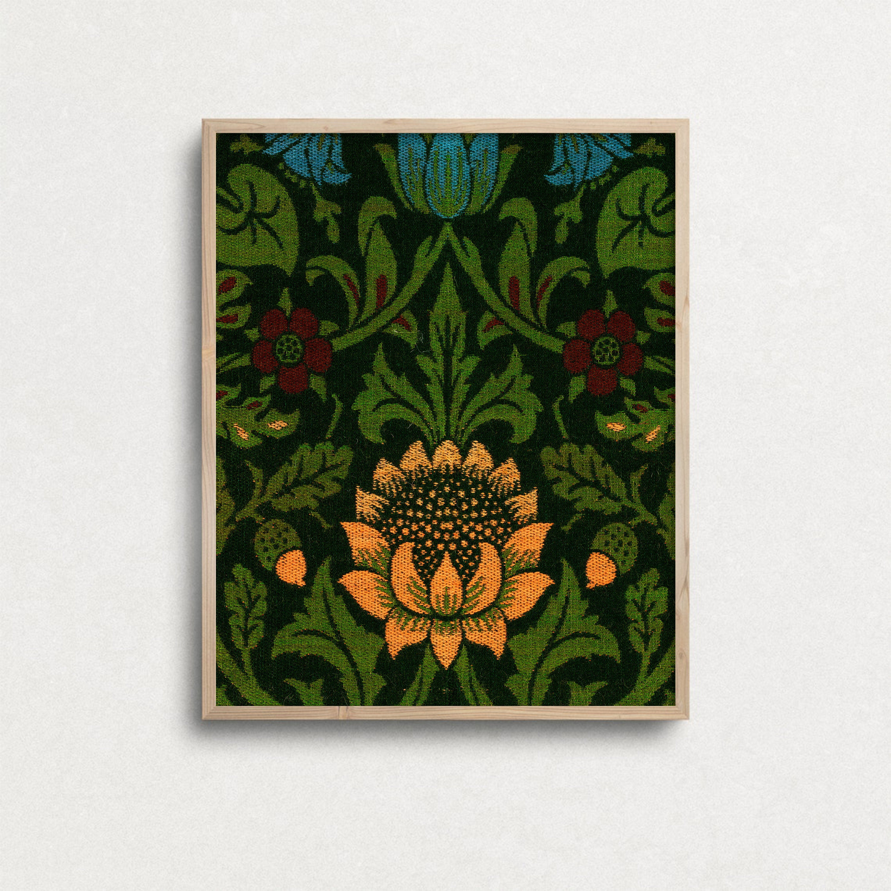 Gallery Wall Art Set of 9 Eclectic Print Set Botanical Wall | Etsy