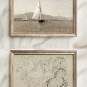 Vintage English Cottage Art Print Gallery Wall Set (digital Download ...