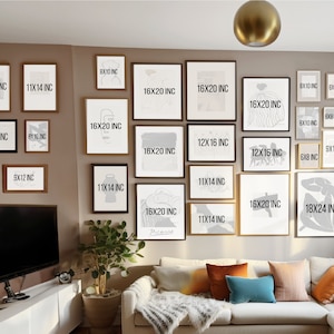 Modern Gallery Wall Set, Set of 25, Abstract Poster Set, PRINTABLE Wall ...