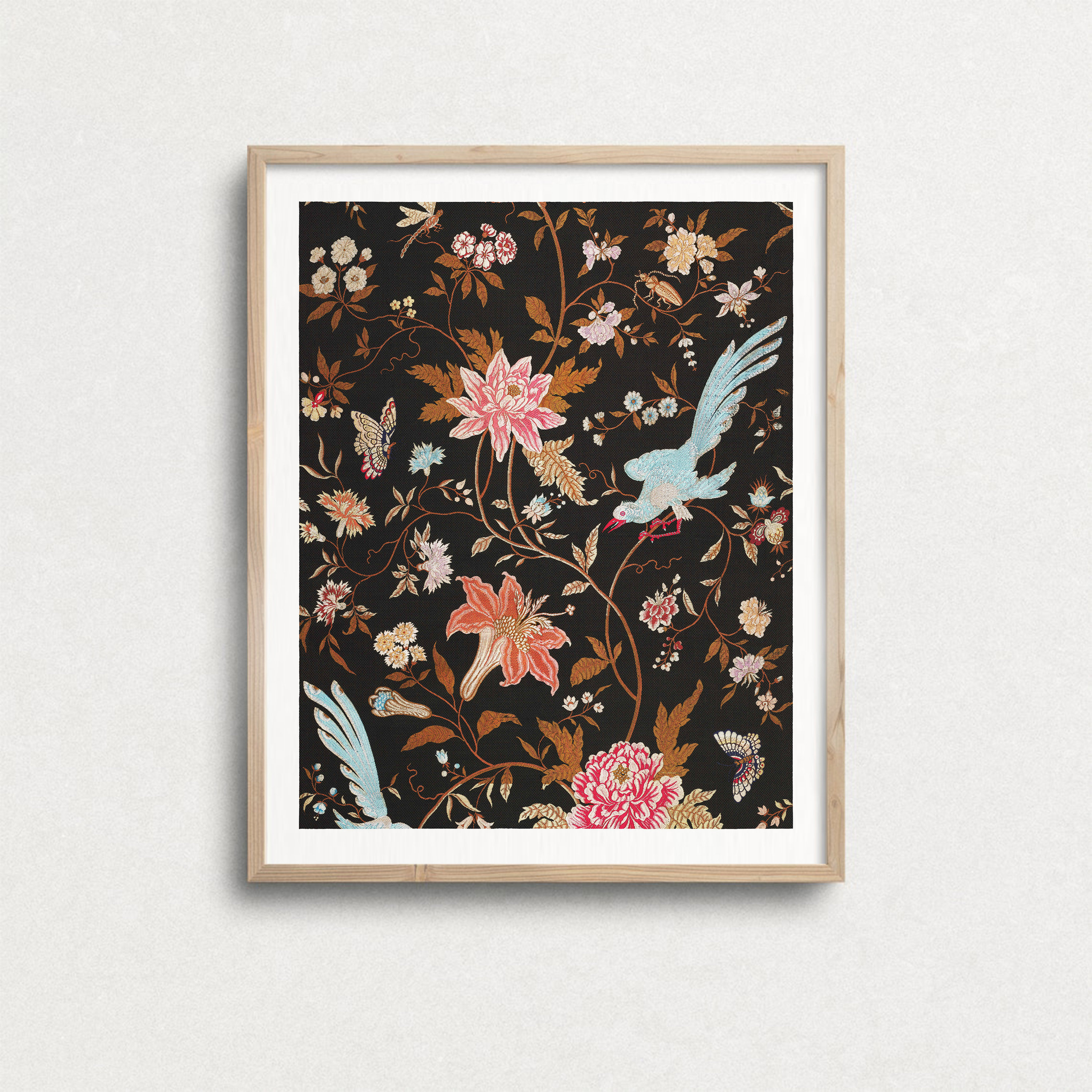 Gallery Wall Art Set of 9 Eclectic Print Set Botanical Wall | Etsy