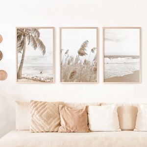 Boho Decor Gallery Wall Art Set of 10, Boho Home Decor Neutral Tone ...