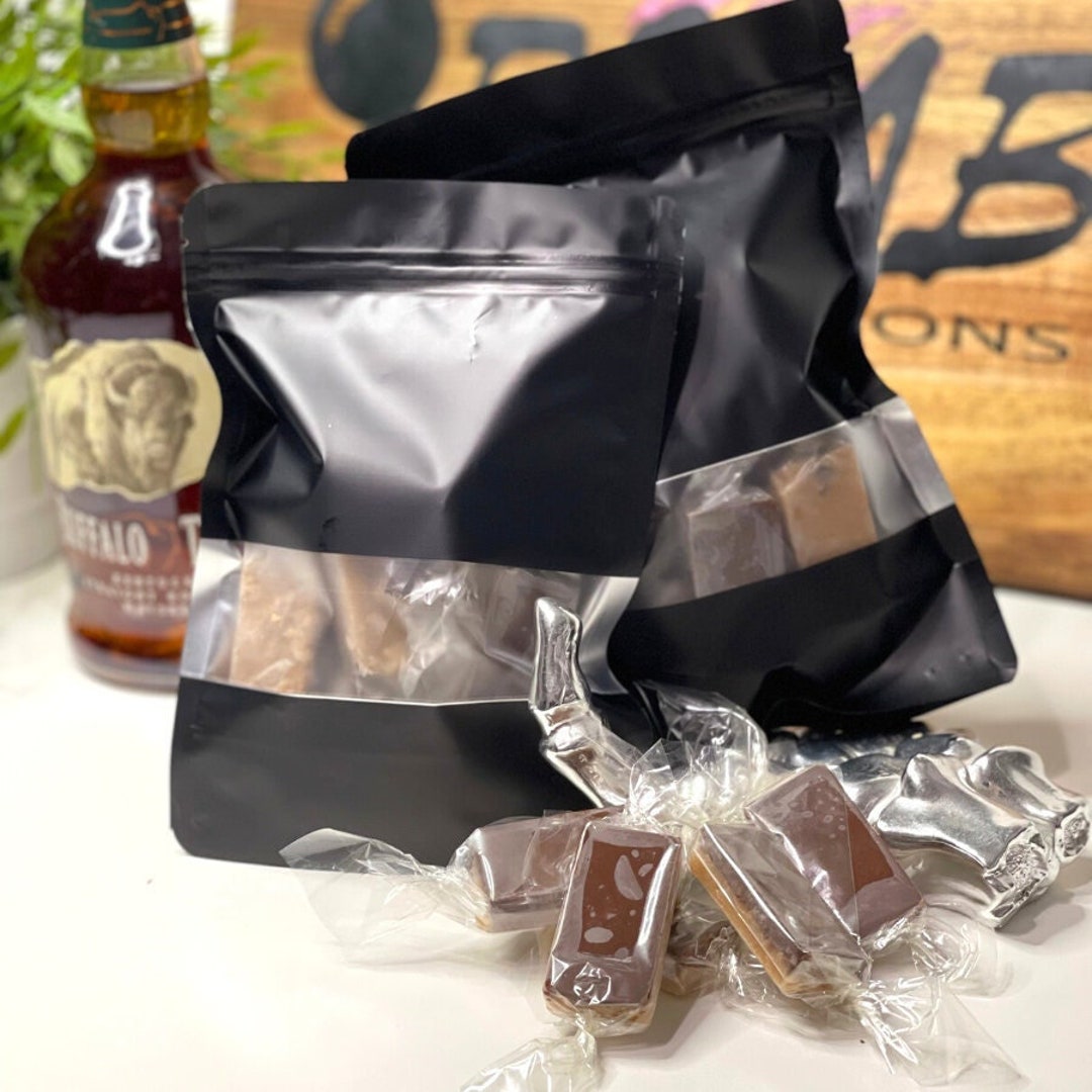 Buffalo Trace Bourbon Pecan Toffee: Handcrafted Sweet & Salty Treat. - Etsy