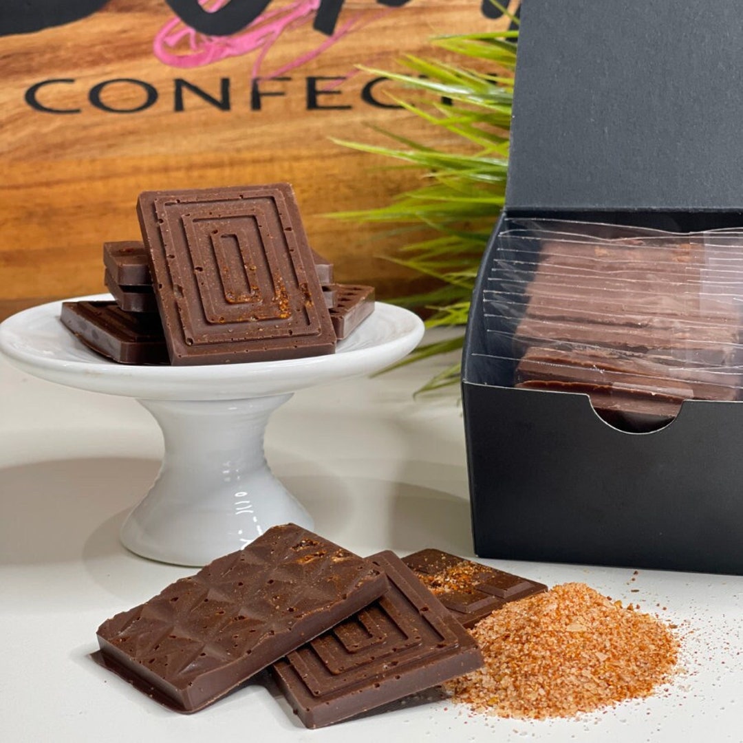 LIMITED EDITION Inca Fire Chocolate Bars Black Gift Box of 12 ...