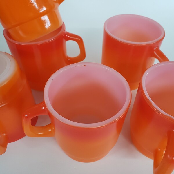 Orange Fire King - Etsy