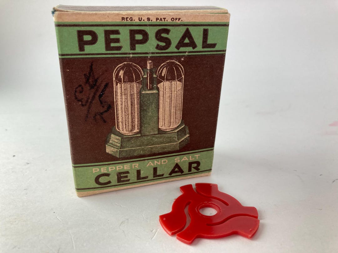 Salt and Pepper Dispenser Pepsal Vintage Art Deco in Box - Etsy