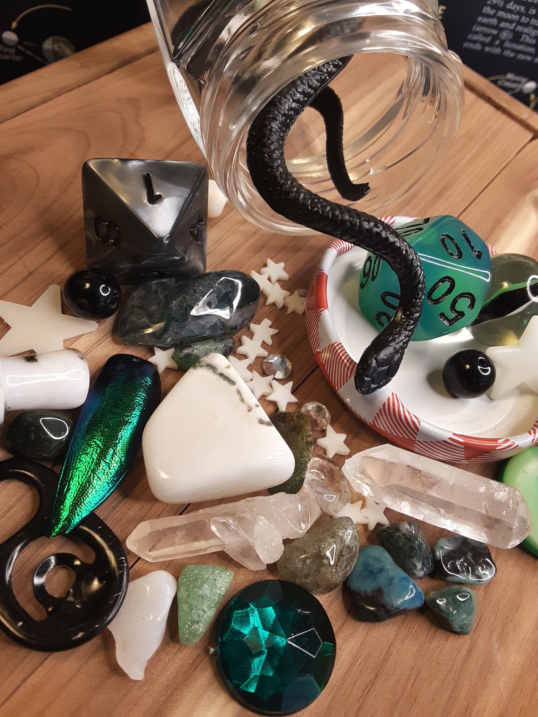 Ravencore Corvid Jar Black and Green Themed - Etsy