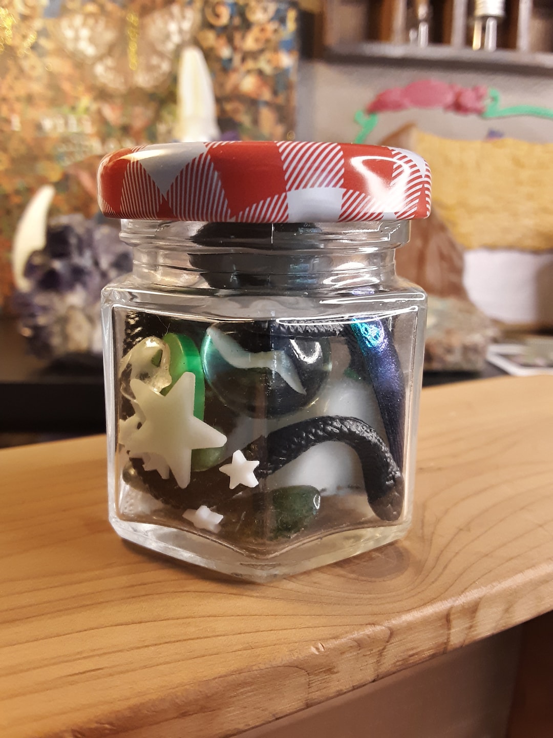 Ravencore Corvid Jar Black and Green Themed - Etsy