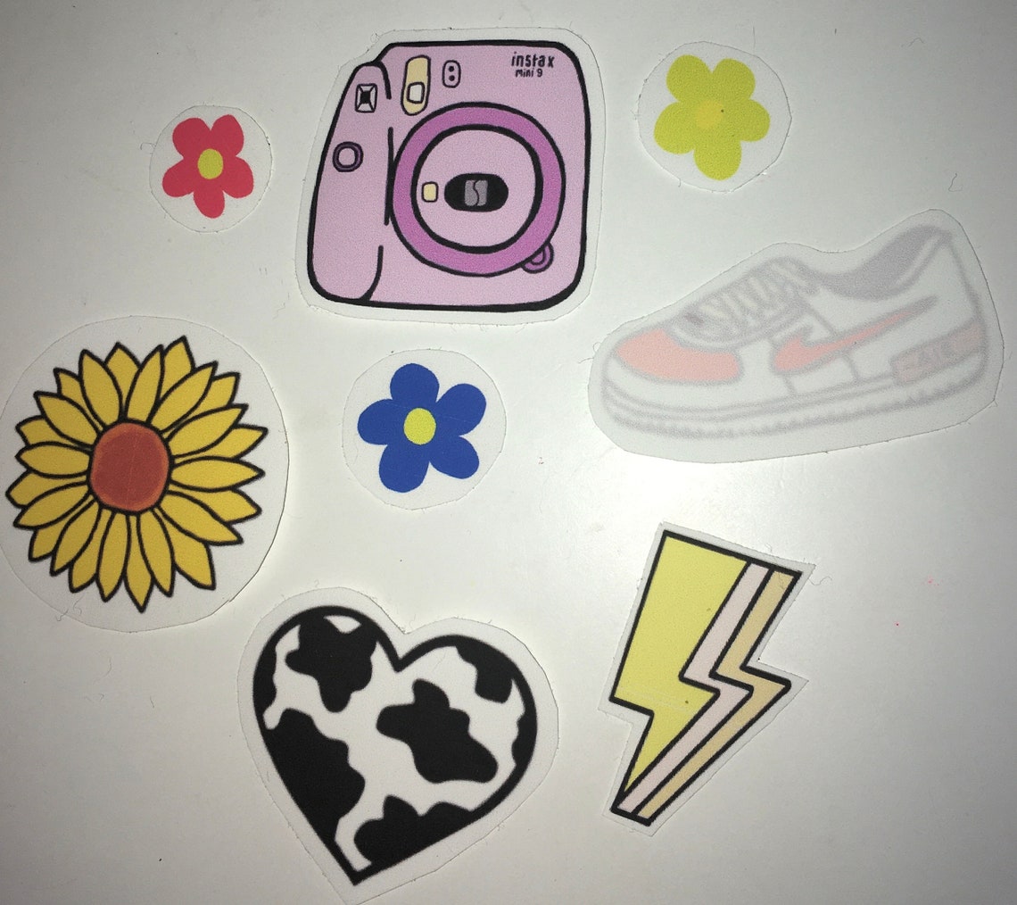 Indie Aesthetic Sticker Pack | Etsy