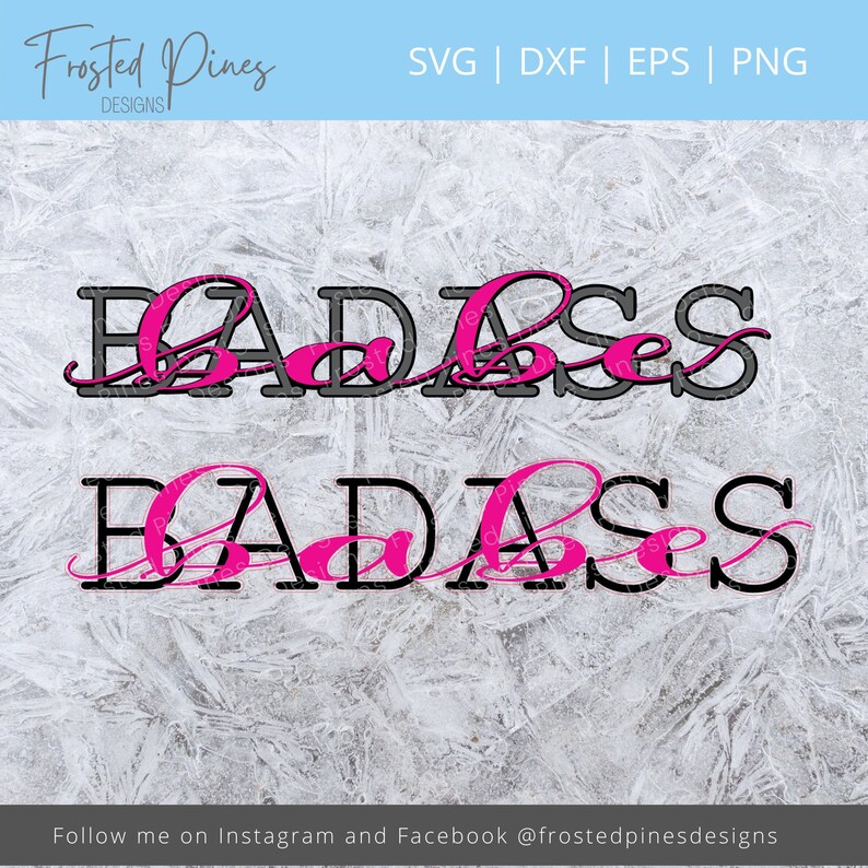 Badass Babe SVG Badass SVG SVG Badass Babe Funny Svg - Etsy