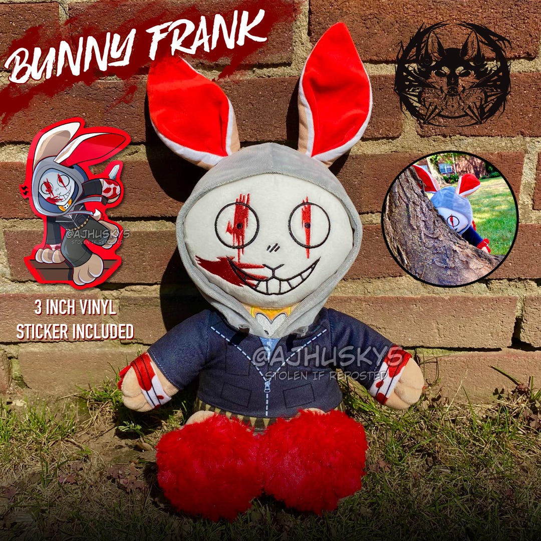Frank Bunny Plushie - Etsy