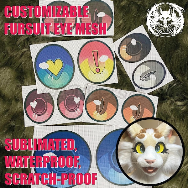 Fursuit Eye Mesh - Etsy