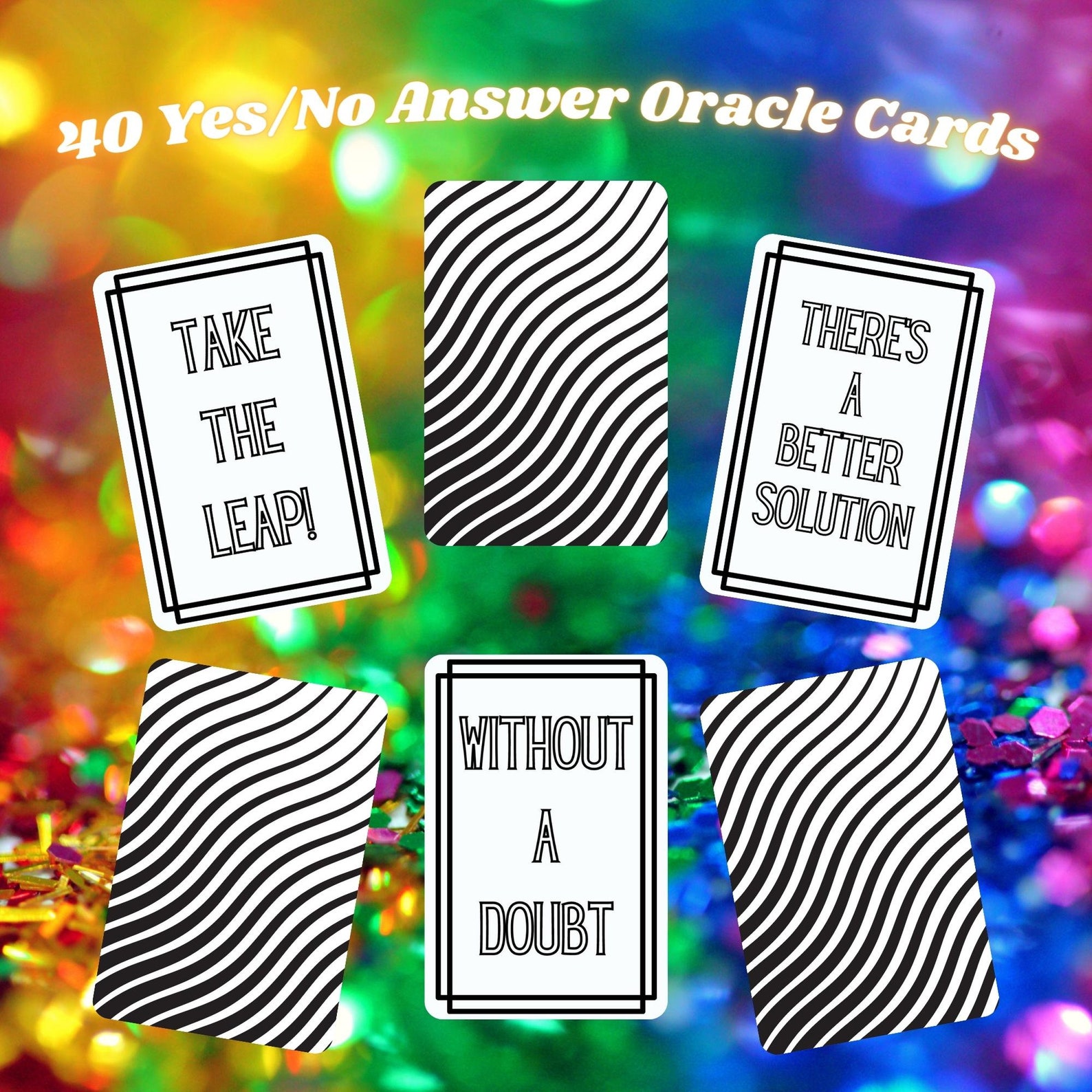 Oracle Deck Printable Tarot Deck Printable Manifestation Journal ...