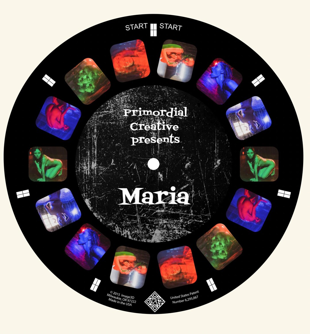 Maria KN Art Model Viewmaster Reel of My Photographs Reel Only - Etsy