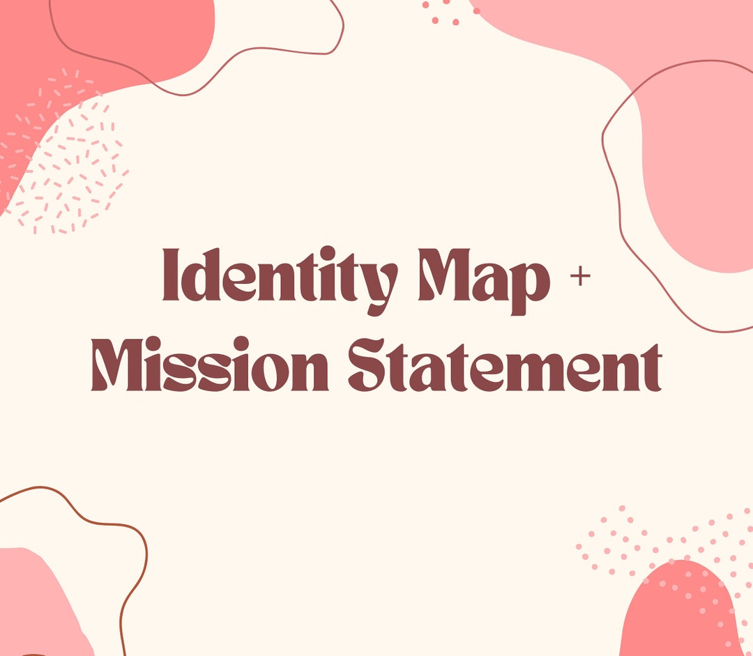 Identity Map + Mission Statement (includes BIRP Note!) - Etsy