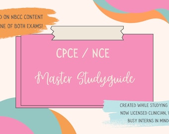 NCE Visual Study Guide & Activity Book: Test Prep for National ...