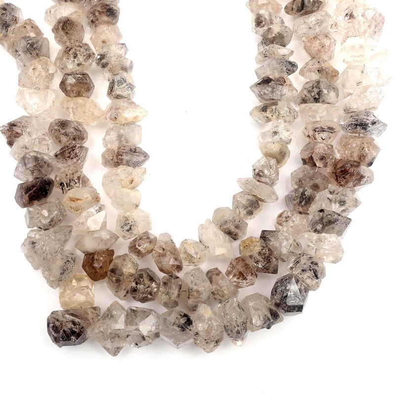 Herkimer Diamond Beads - Etsy