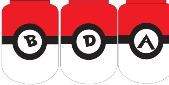 Pokémon Happy Birthday Banner Digital and Ready for You to Print. - Etsy