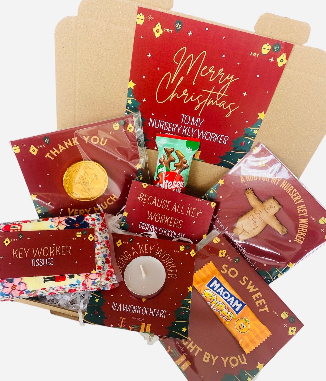 Nursery Key Worker Christmas Gift. Christmas Nursery Teacher Gift. End ...