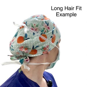 Jellyfish Ocean Sea Animals Navy Squid Long Hair Womens Unisex Surgical ...