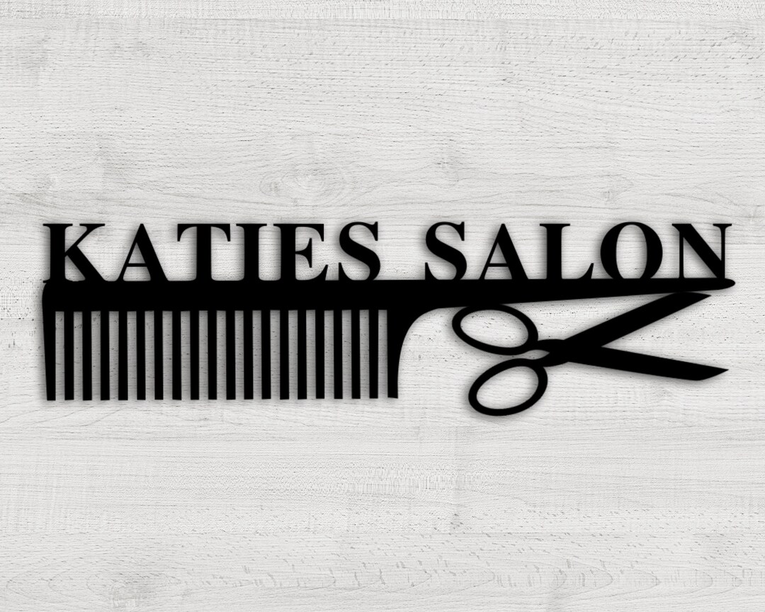 Hair Studio Sign, Custom Hair Salon Sign, Barber Shop Sign ...