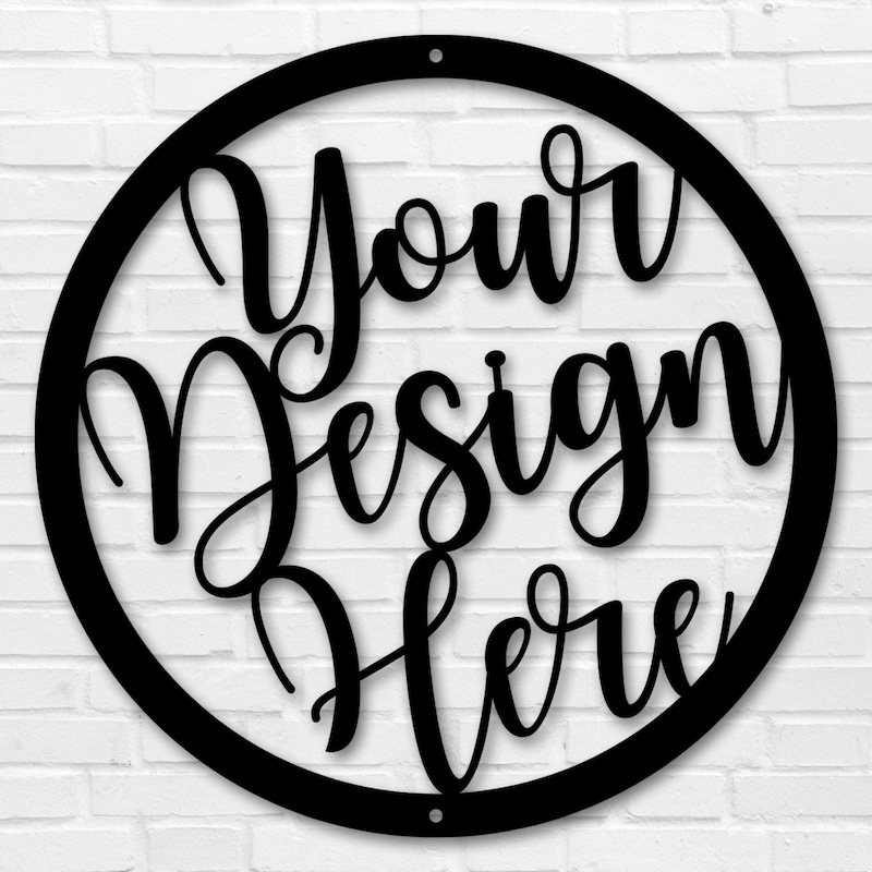 Metal Logo Sign - Etsy
