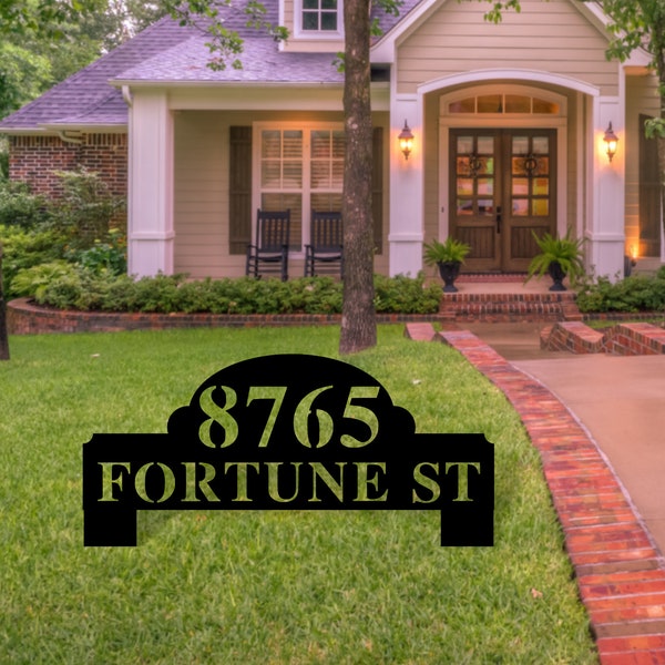 Front Yard House Sign - Etsy