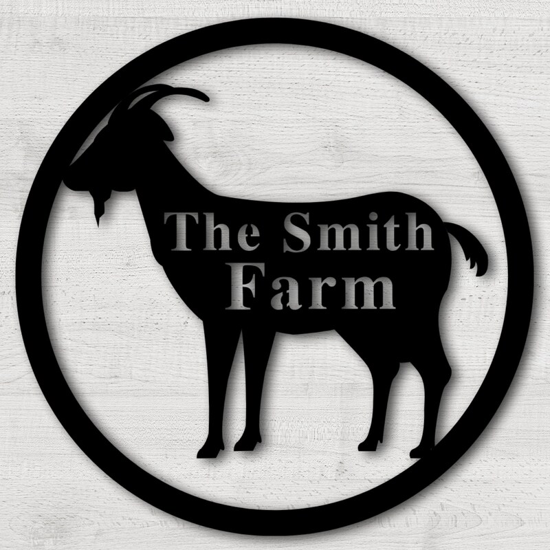 Iron Barn Sign - Etsy