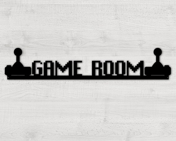 Game Room Sign Personalized Arcade Sign Game Room Decor | Etsy